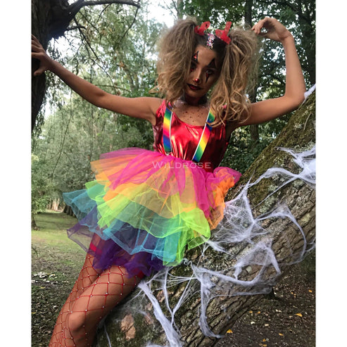 Red Clown Costume – LOVE WILD ROSE